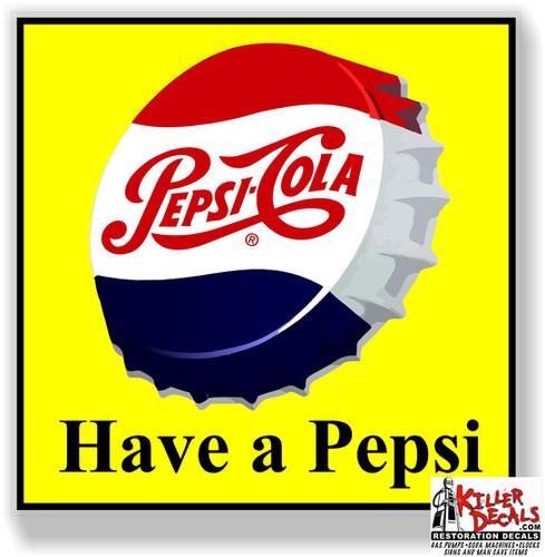 (PC-21) PEPSI SODA DECAL | killer decals