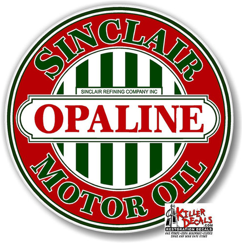 (SINC-80) SINCLAIR GASOLINE DECAL | killer decals