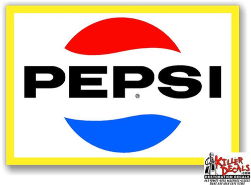 (PC-25) PEPSI SODA DECAL | killer decals