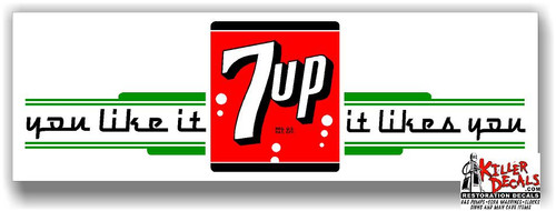 (7up-11) 7 UP SODA DECAL | killer decals