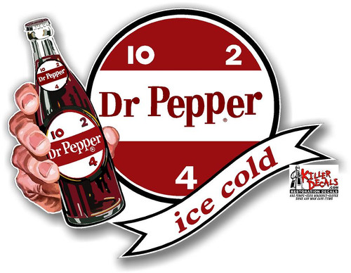 (DP-7) DR PEPPER SODA DECAL | killer decals