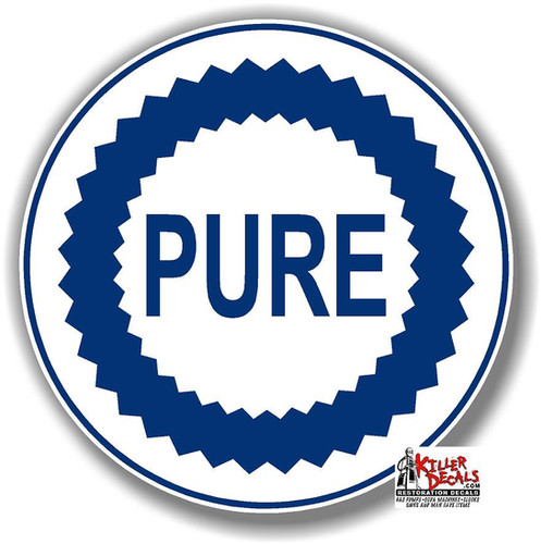 (Pure-4) PURE GASOLINE DECAL | killer decals