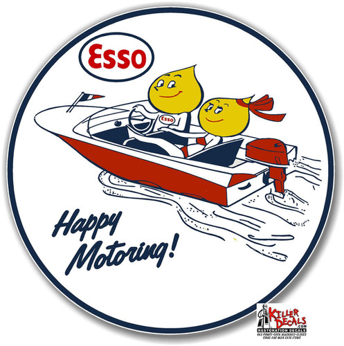 (ESSO21) ESSO DECAL | killer decals