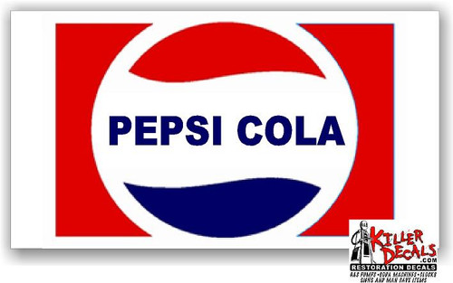 (PC-39) PEPSI SODA DECAL | killer decals