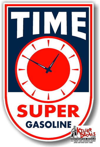 (Time1) TIME DECAL | killer decals