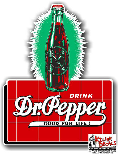 (DP-15) DR PEPPER SODA DECAL | killer decals