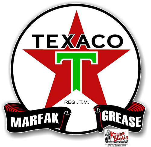 (Texa28) TEXACO DECAL | killer decals