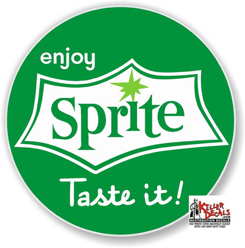 (Sprite-7) SPRITE SODA DECAL | killer decals