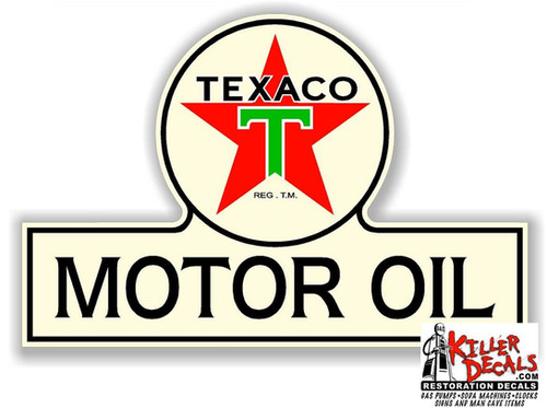 (Texa57) TEXACO DECAL | killer decals