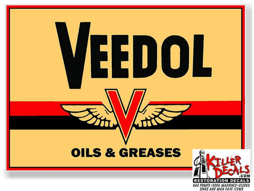 (Veedo2) VEEDOL DECAL | killer decals