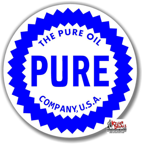 (Pure-3) PURE GASOLINE DECAL | killer decals