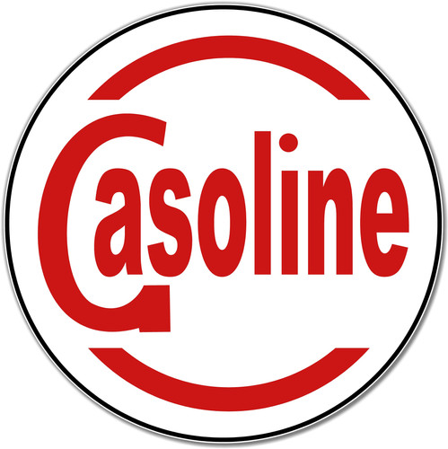 (Gas2) GASOLINE DECAL | killer decals