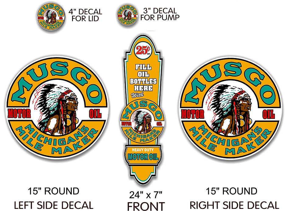 (Musgo3) MUSGO LUBSTER DECAL KIT | killer decals