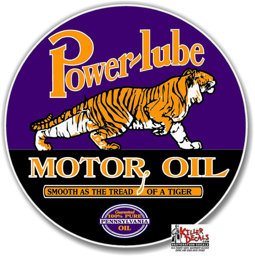 (Powerlube2) POWERLUBE DECAL | killer decals