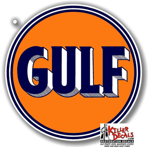 (Gulf1) GULF DECAL | killer decals