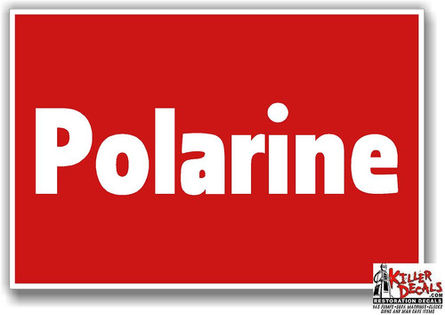 (Polar3) POLARINE DECAL | killer decals
