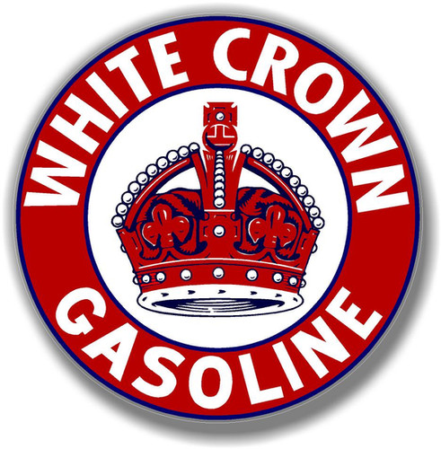 (Whitecrown1) WHITE CROWN DECAL | killer decals