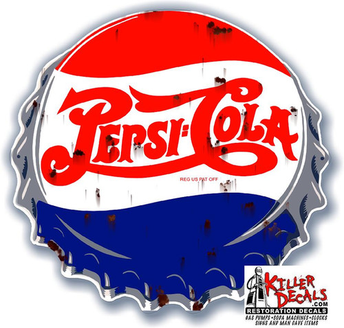(PC-9R) PEPSI SODA DECAL | killer decals