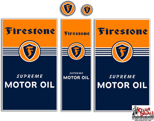 (Fires103) FIRESTONE LUBSTER DECAL KIT | killer decals