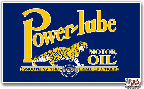 (Powerlube1) POWERLUBE DECAL | killer decals