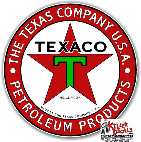 (Texa5) TEXACO DECAL | killer decals