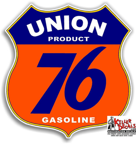 (UNIO5) UNION 76 GAS DECAL | killer decals