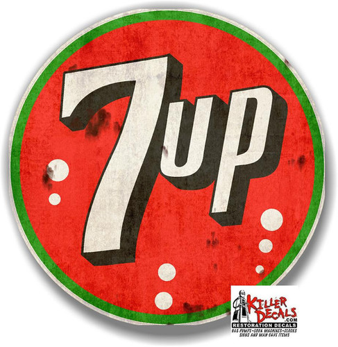 (7up-7) 7 UP SODA DECAL | killer decals