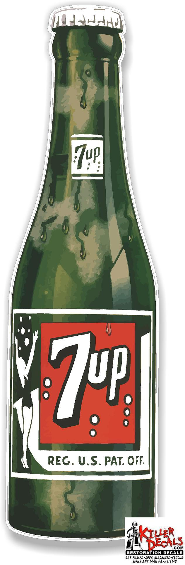 (7up-14) 7 UP SODA DECAL | killer decals