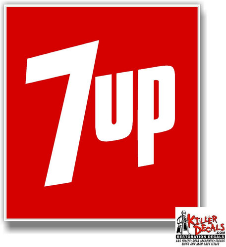 (7up-4) 7 UP SODA DECAL | killer decals