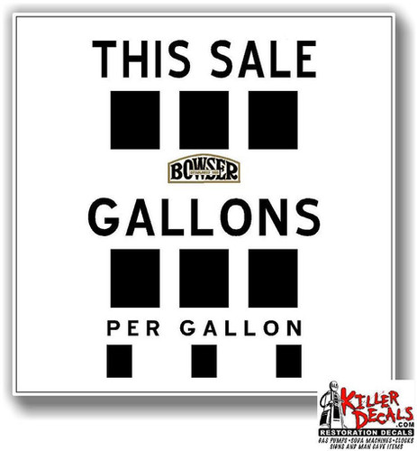 (Face-108) PUMP FACE DECAL | killer decals