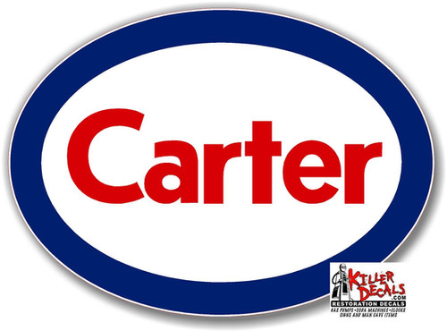 (CARTER1) CARTER DECAL | killer decals