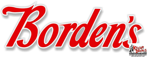 (Borden-1) Borden SODA DECAL | killer decals