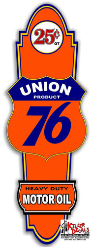 (UNIO6) UNION 76 MOTOR OIL DECAL | killer decals