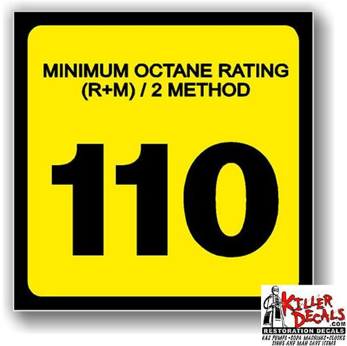 (Octane-1) OCTANE 110 DECAL | killer decals