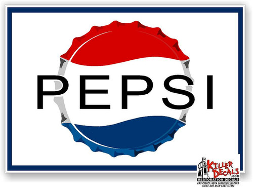 (PC-34) PEPSI SODA DECAL | killer decals