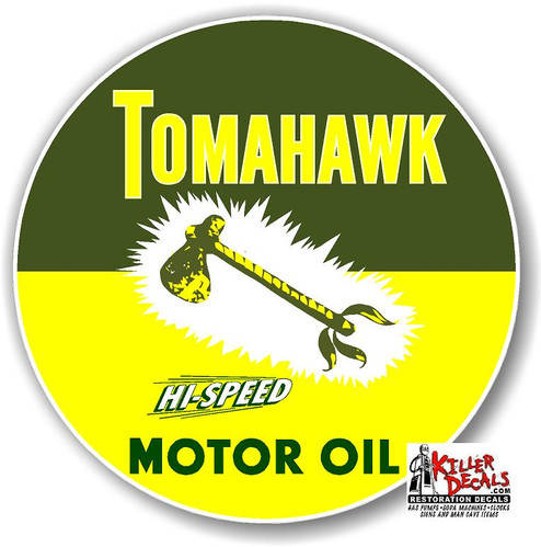 (Toma2) TOMAHAWK DECAL | killer decals