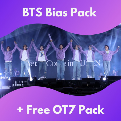 BTS Bias Pack + OT7 Pack FREE forever | Luxe - Magic Shop