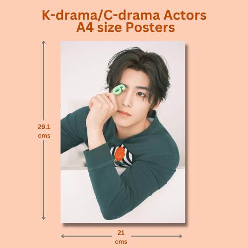A4 size Asian Drama Actors Posters | Luxe - Magic Shop