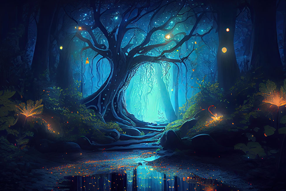 How to Create a DnD 5e Forest - Firelight Fables Blog