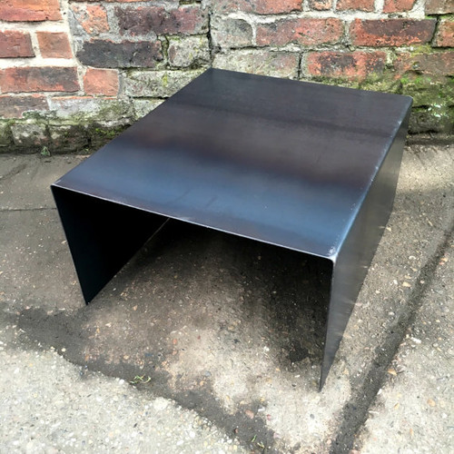 Industrial Chic All Steel Cube Coffee Side Table 208 | RCC Furniture ...