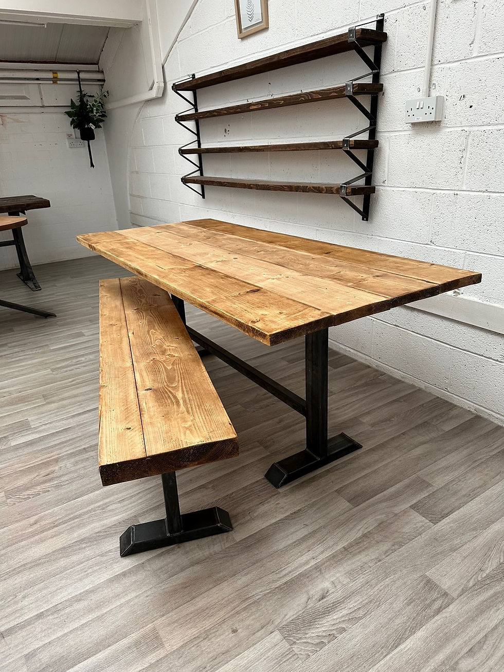 Reclaimed Tables | RCC Furniture - Reclaimed Dining Tables | Sheffield UK