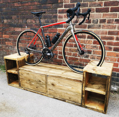 Industrial Chic Rustic Reclaimed Cycling Storage Bike Stand- 665 | RCC ...