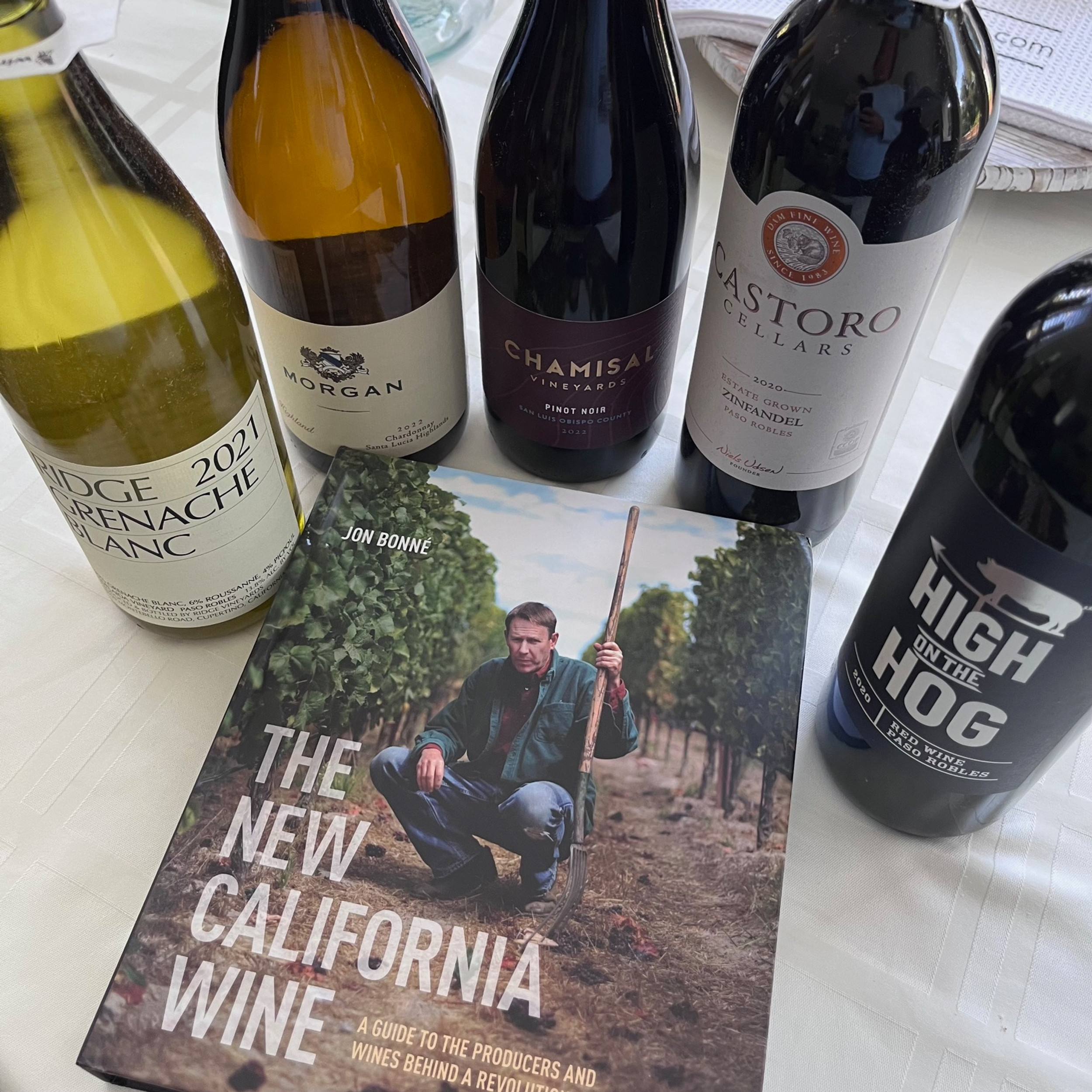 Going to Calfornia - Sign Up for California Central Coast Wine Tasting