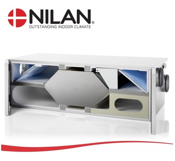 Nilan Comfort CT200 L - met CTS 602 HMI control - 200 M3/h | Nilan ...