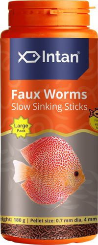 Intan Faux Worms 70g,180g,1Kg | Aquafishcare| IN