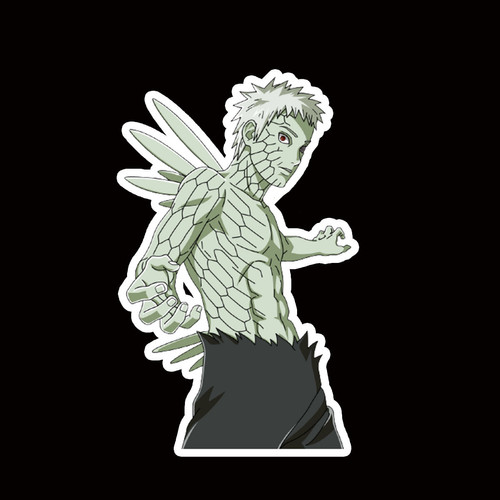 STIND197 Obito Uchiha (Jinchuuriki) Peeking anime sticker Car Decal ...