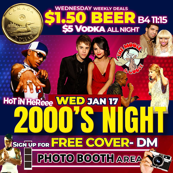 WEDNESDAY | Moose and Goose