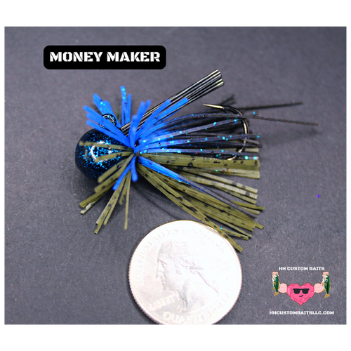 "MONEY MAKER" KOOSHBALL MICRO PWR XT JIG | HH Custom Baits LLC