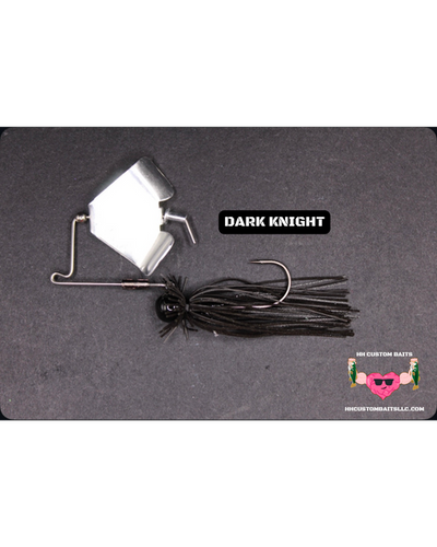 "DARK KNIGHT" KOOSHBALL MICRO BUZZ | HH Custom Baits LLC