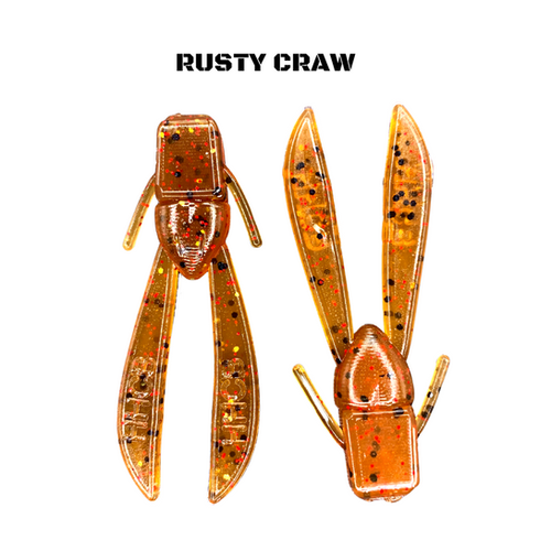 2.5" Koosh Craw 8pk | HH Custom Baits LLC